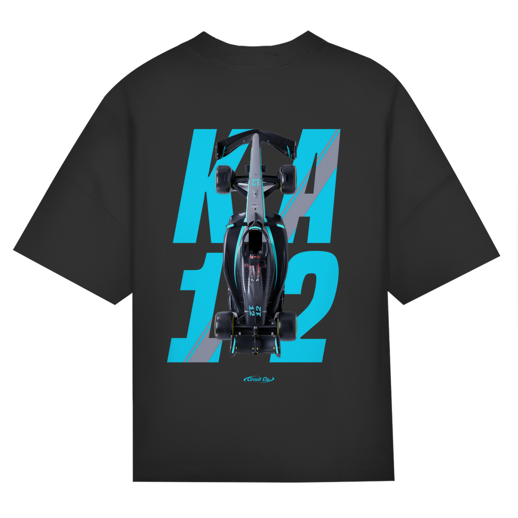 Kimi Antonelli F1 Merch Oversized Shirt – Circuit Clothing